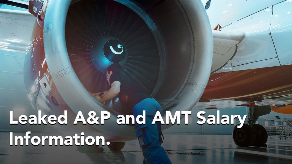 Leaked A&P and AMT Salary Data Online - FoveaTalent.com
